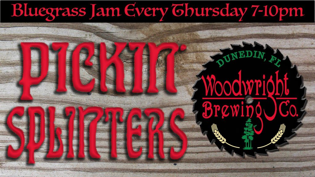 Pickin' Splinters at Woodwright Brewing Co. Beer Garden - Bluegrass Jam ...