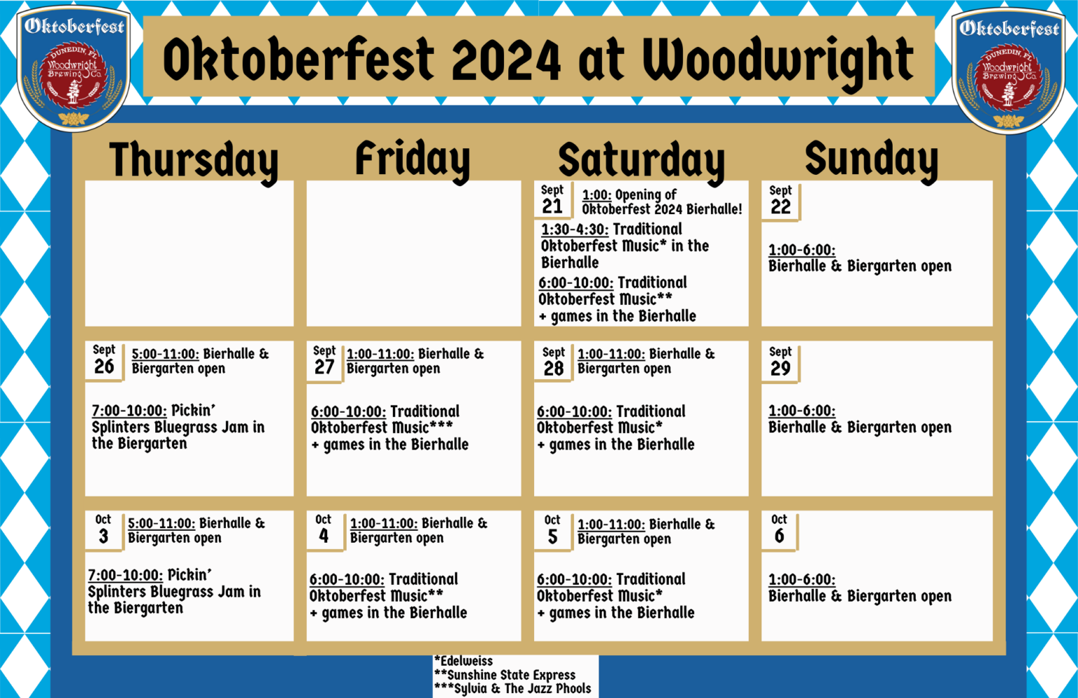 Oktoberfest 2024 - Traditional Oktoberfest Music & Games in the ...